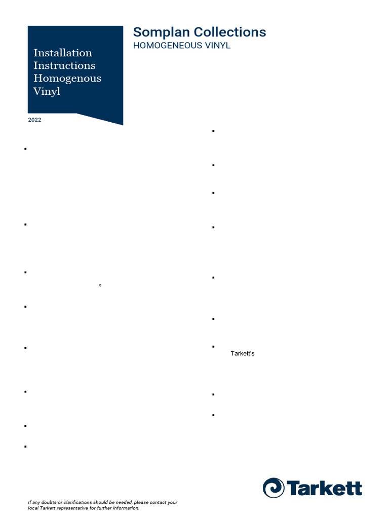 METHODOLOGY - Installation of Vinyl | PDF