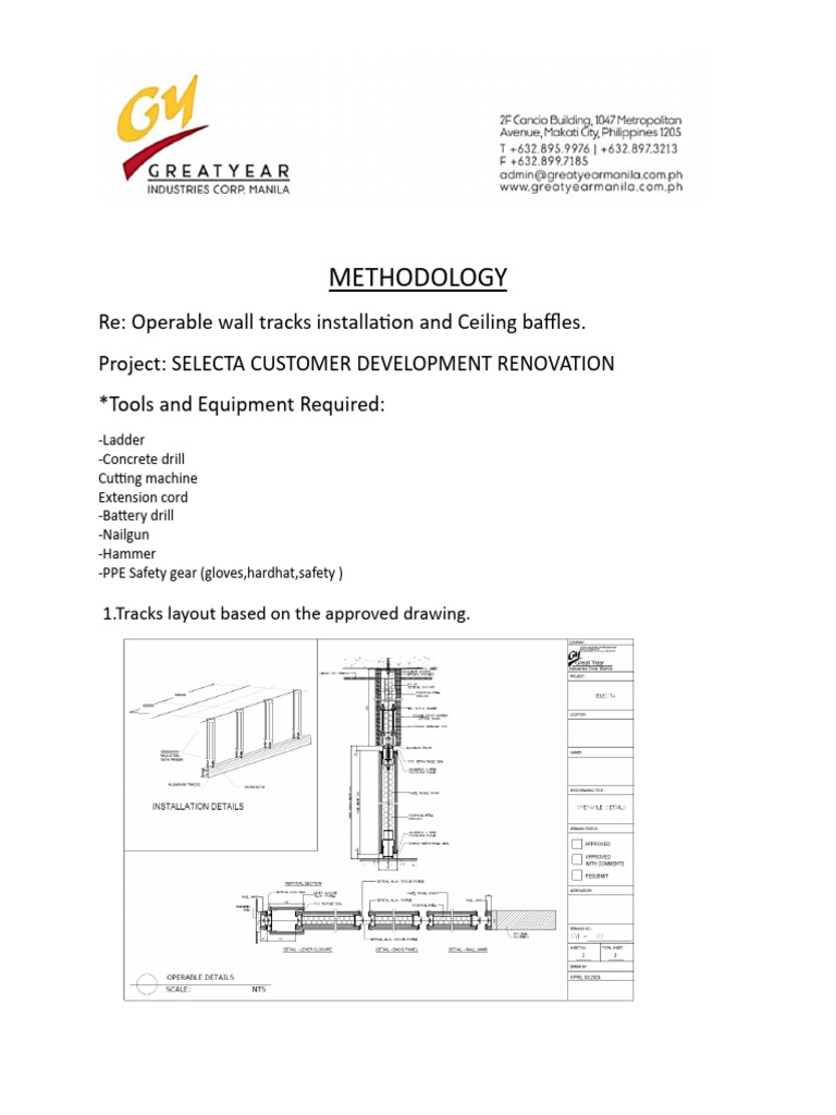 Methodology - Operable Wall | PDF