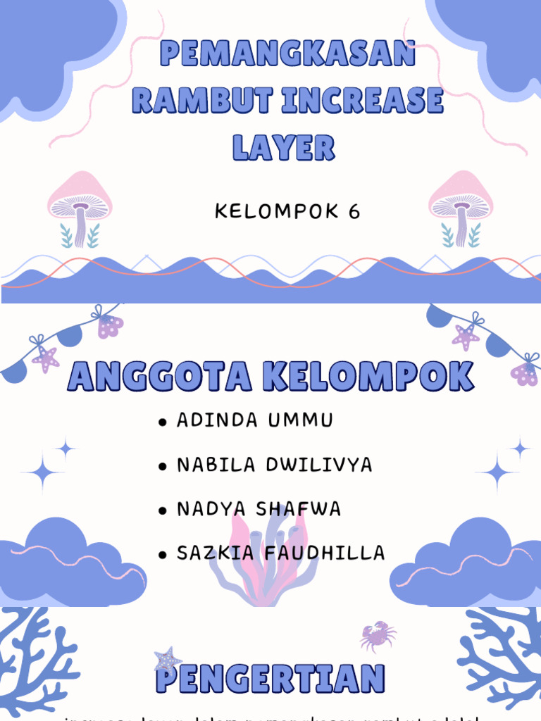 Pemangkasan Rambut Increase Layer Kelompok 6 | PDF