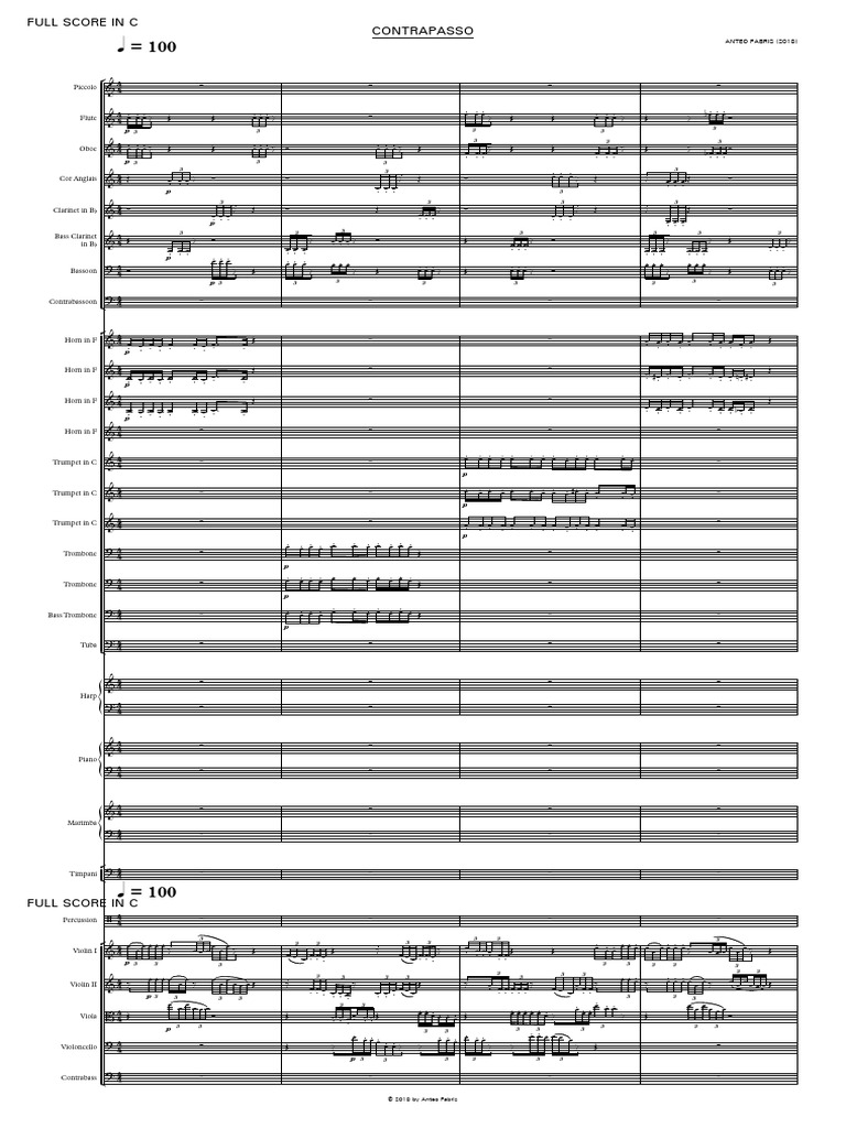 Contrapasso Rework 30 FULL SCORE | PDF