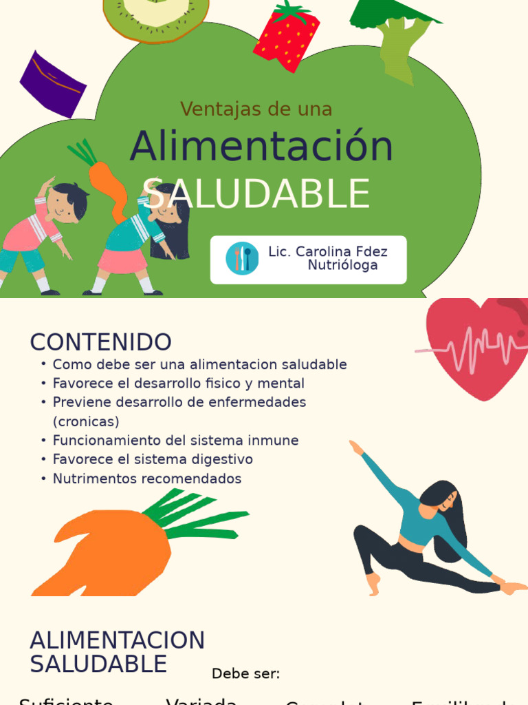 Presentación Alimentación Saludable 20240317 141345 0000 | PDF