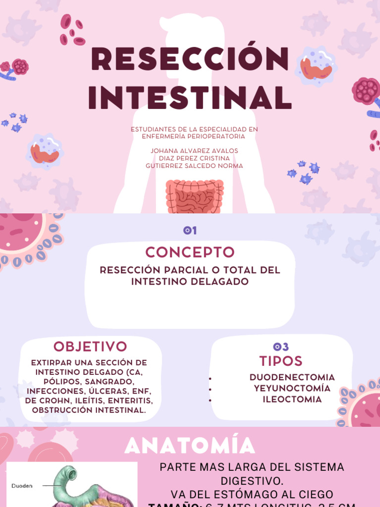 Resección Intestinal | PDF | Tracto gastrointestinal | Gastroenterología