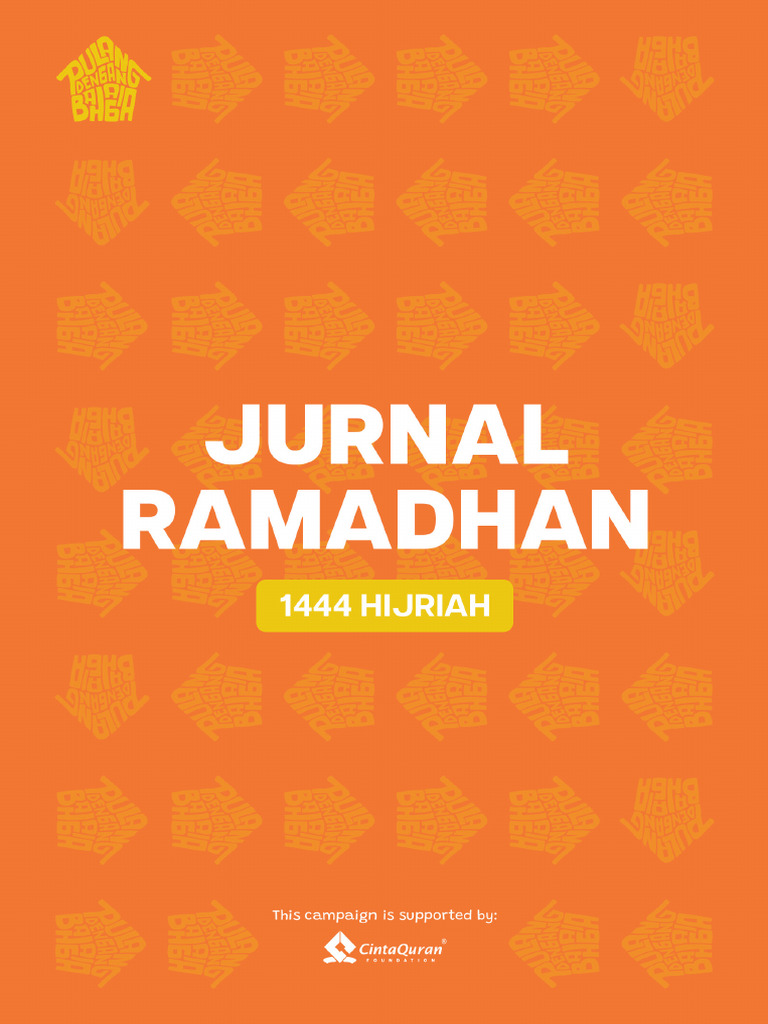 Desain Jurnal Ramadhan CQS - A5 - Single Page | PDF