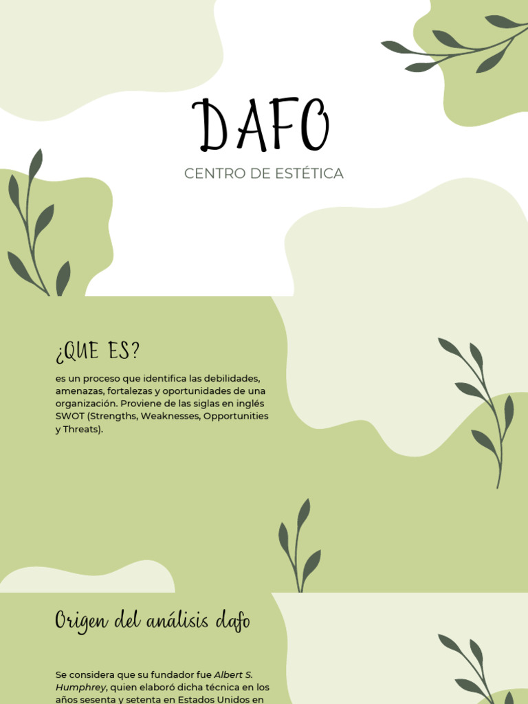 Dafo | PDF