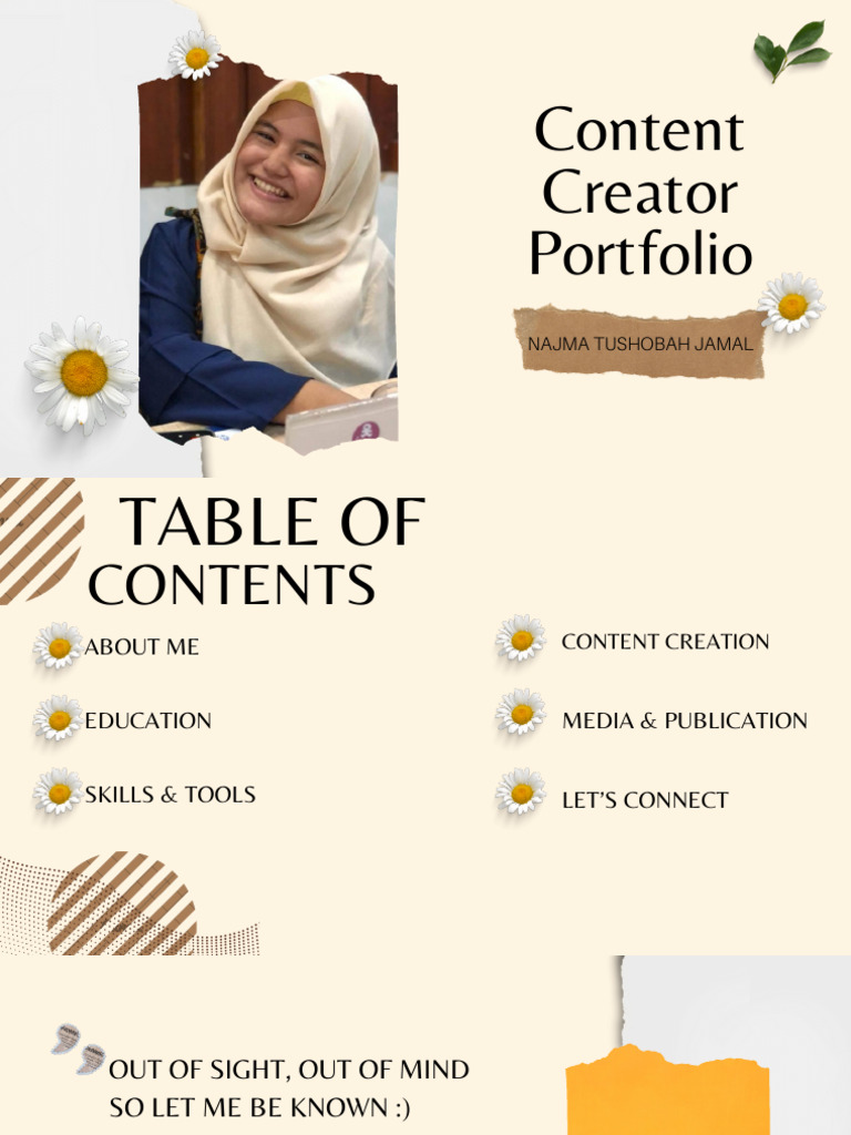 Content Creator Portofolio | PDF