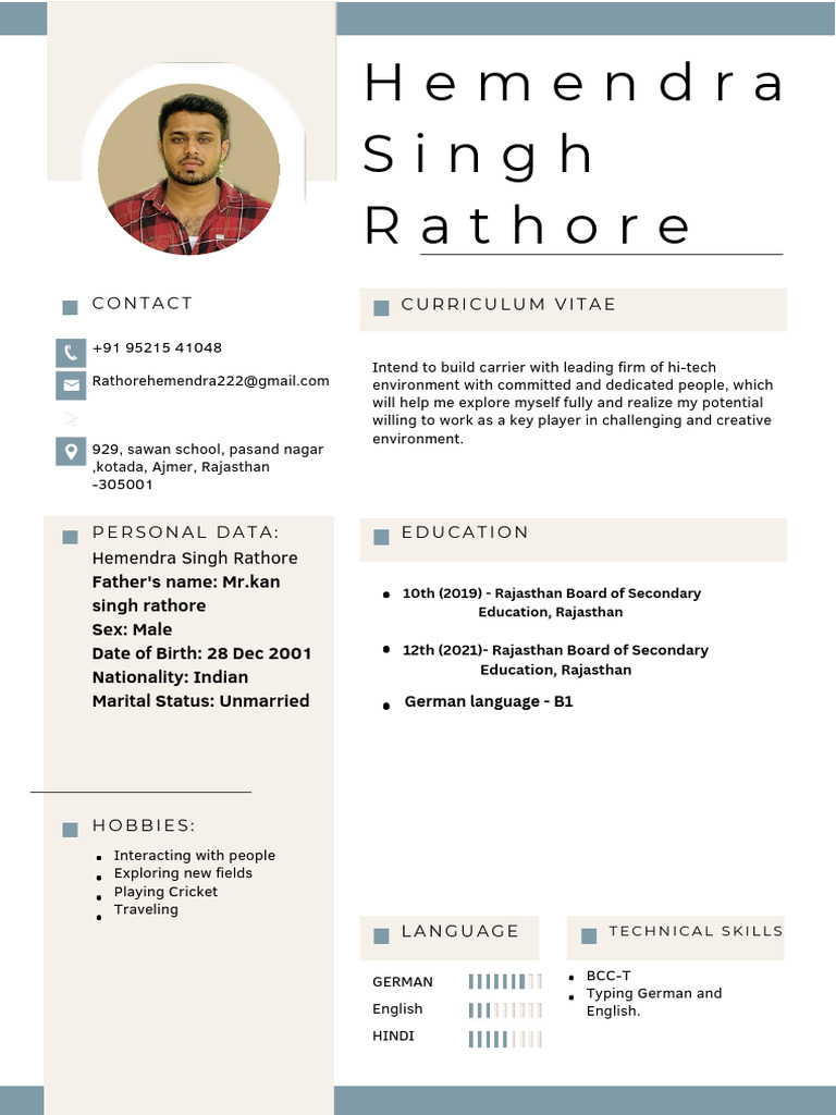 Ajit CV | PDF