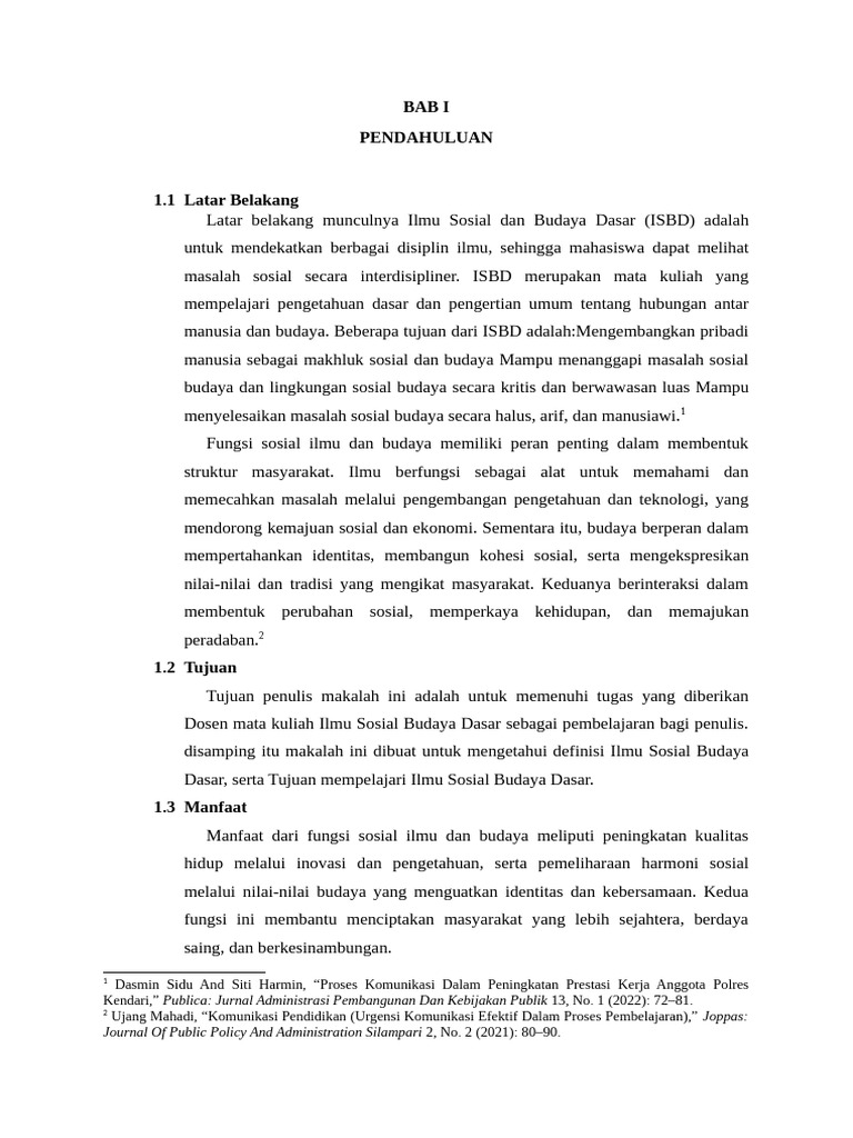 Makalah MK Sosial Budaya 3 | PDF