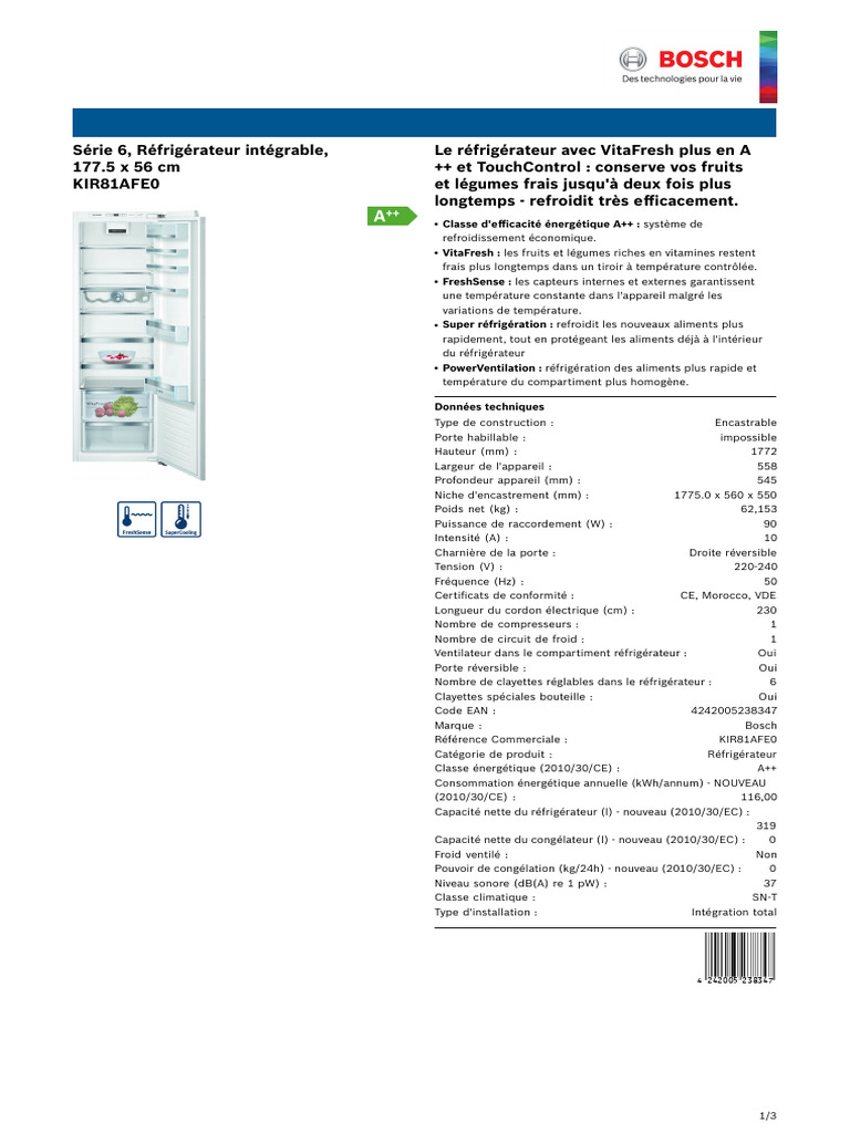Product Technical Sheet | PDF