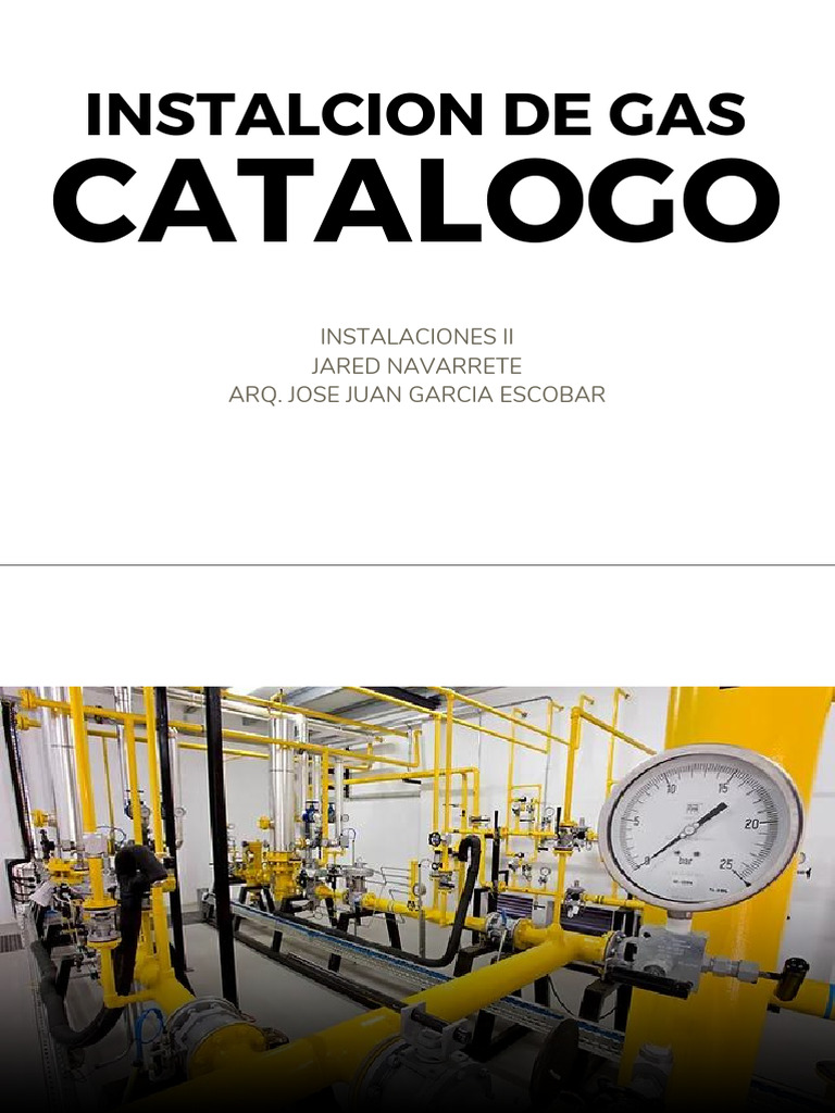 Revista Catálogo Instalacion de Gas | PDF