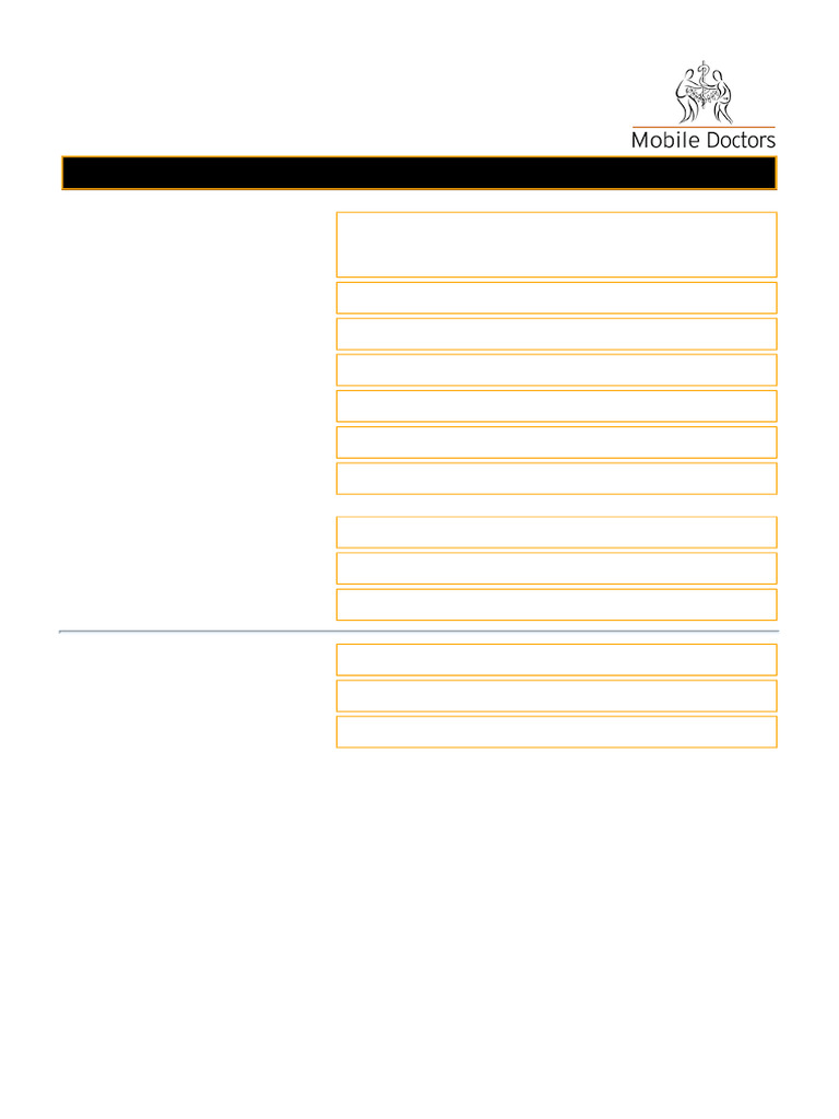 Sample Medical Report Template | PDF