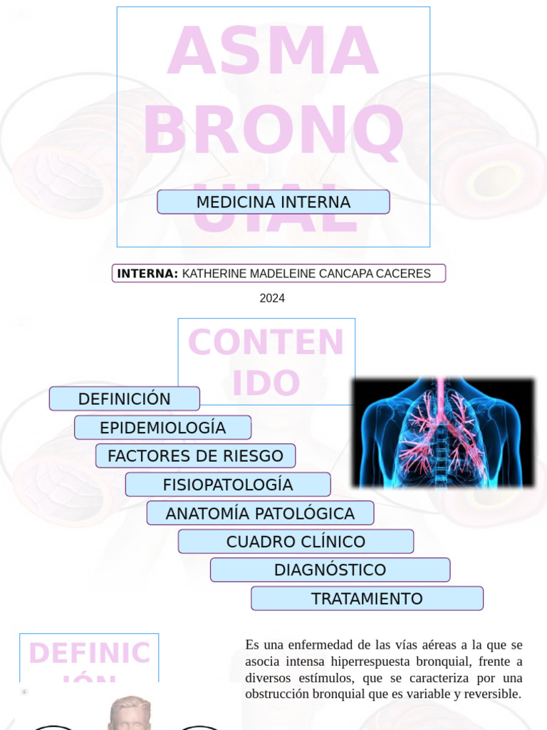 Anatomía Patológica del Asma Bronquial | PDF | Asma | Alergia