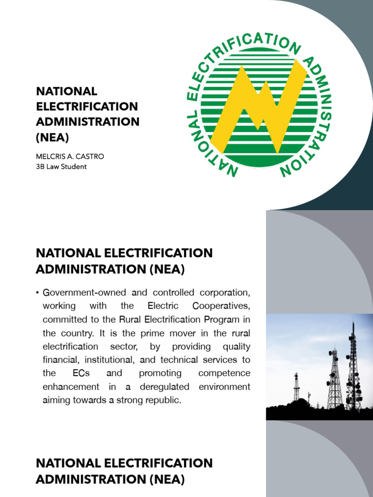 National Electrification Administration - Castro | PDF