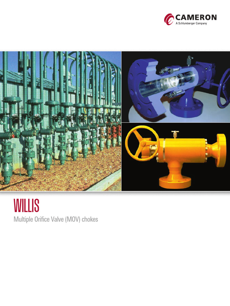 Cameron Multiple Orifice Valve (MOV) Chokes | PDF | Actuator | Valve