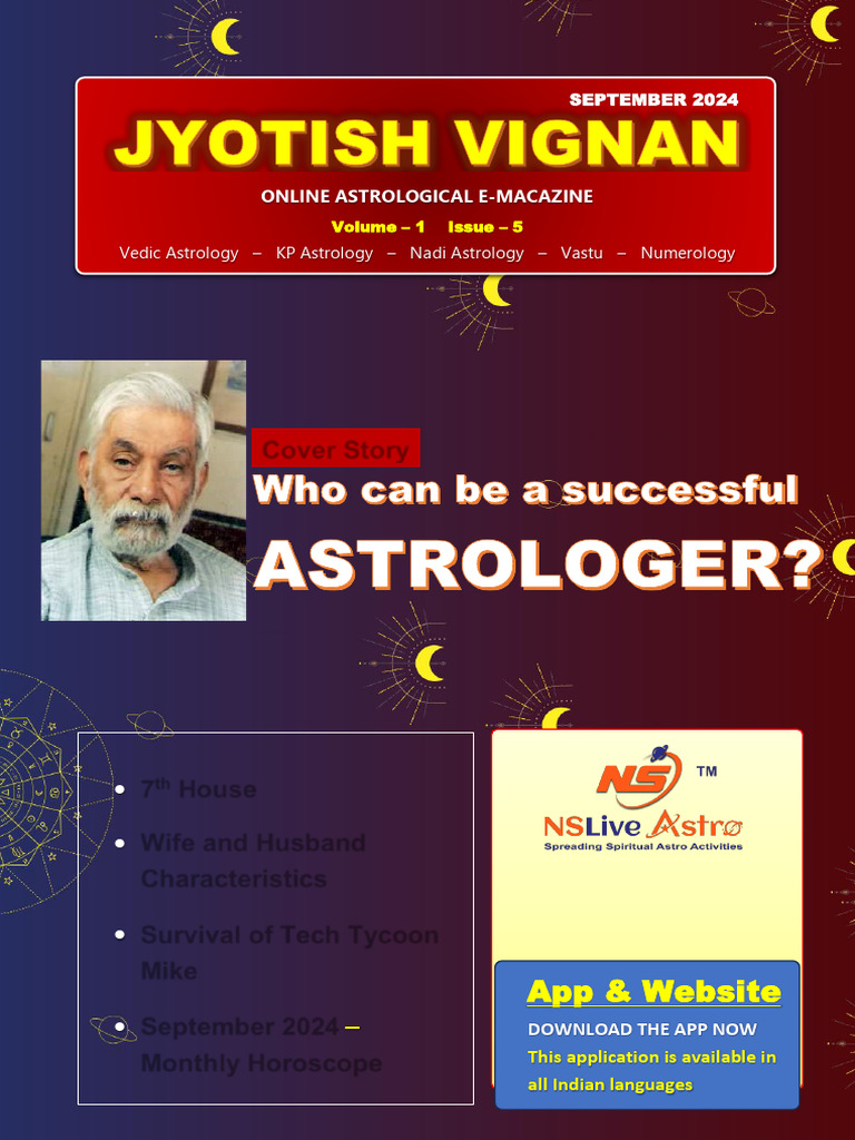 Astrology Monthly E-Magazine - September 2024 | PDF