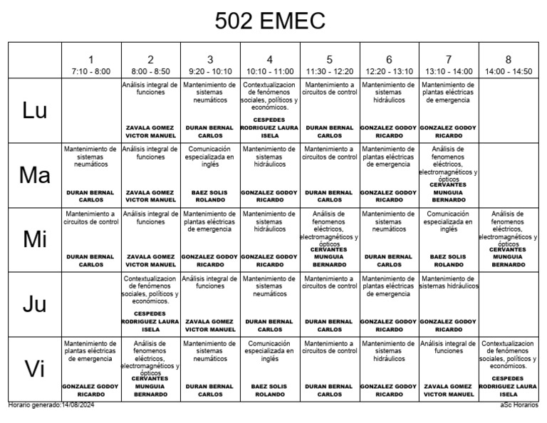 502 Emec | PDF