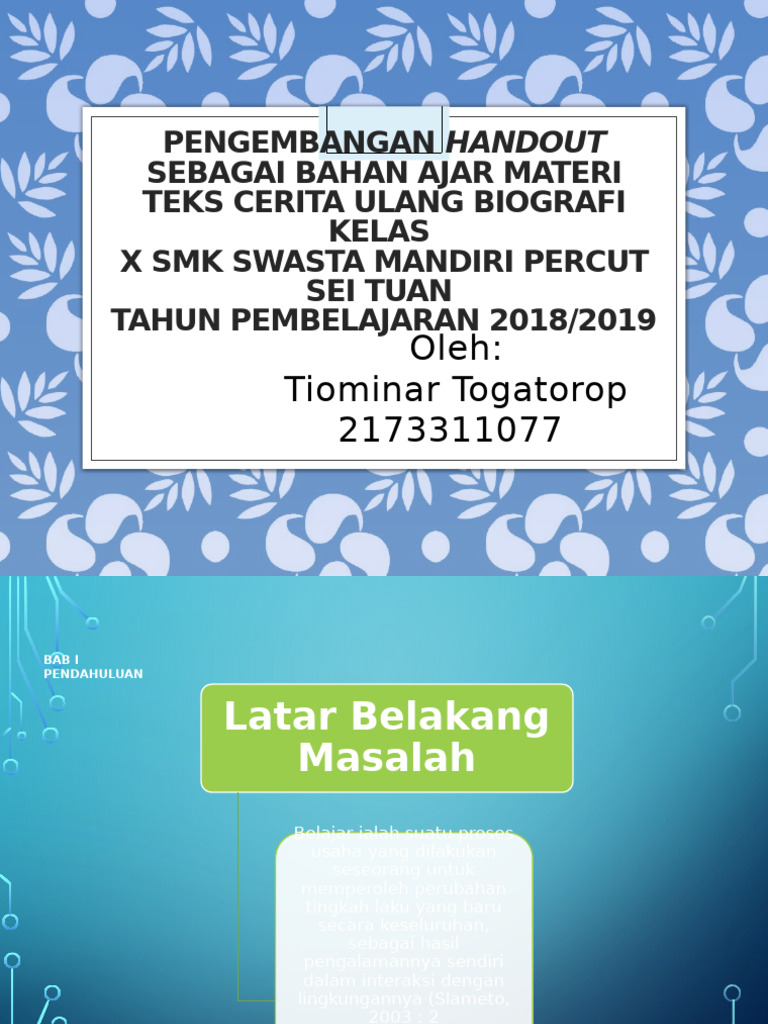 Tiominar Togatorop - PPT | PDF