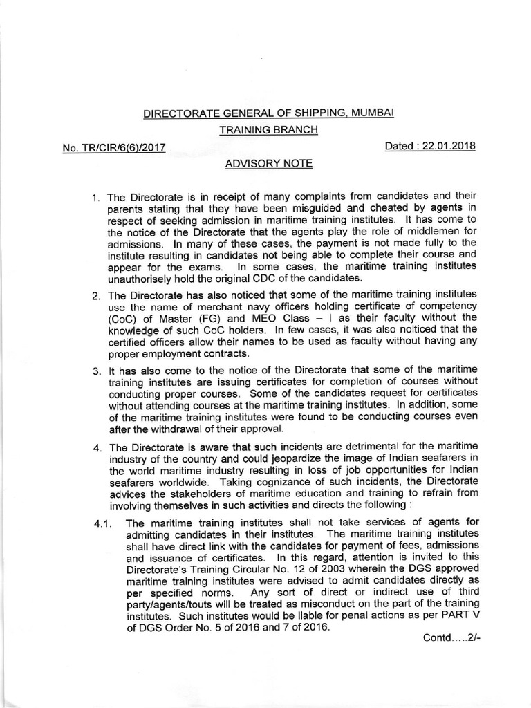 201801220347014740134Trg_Advisory_Note | PDF