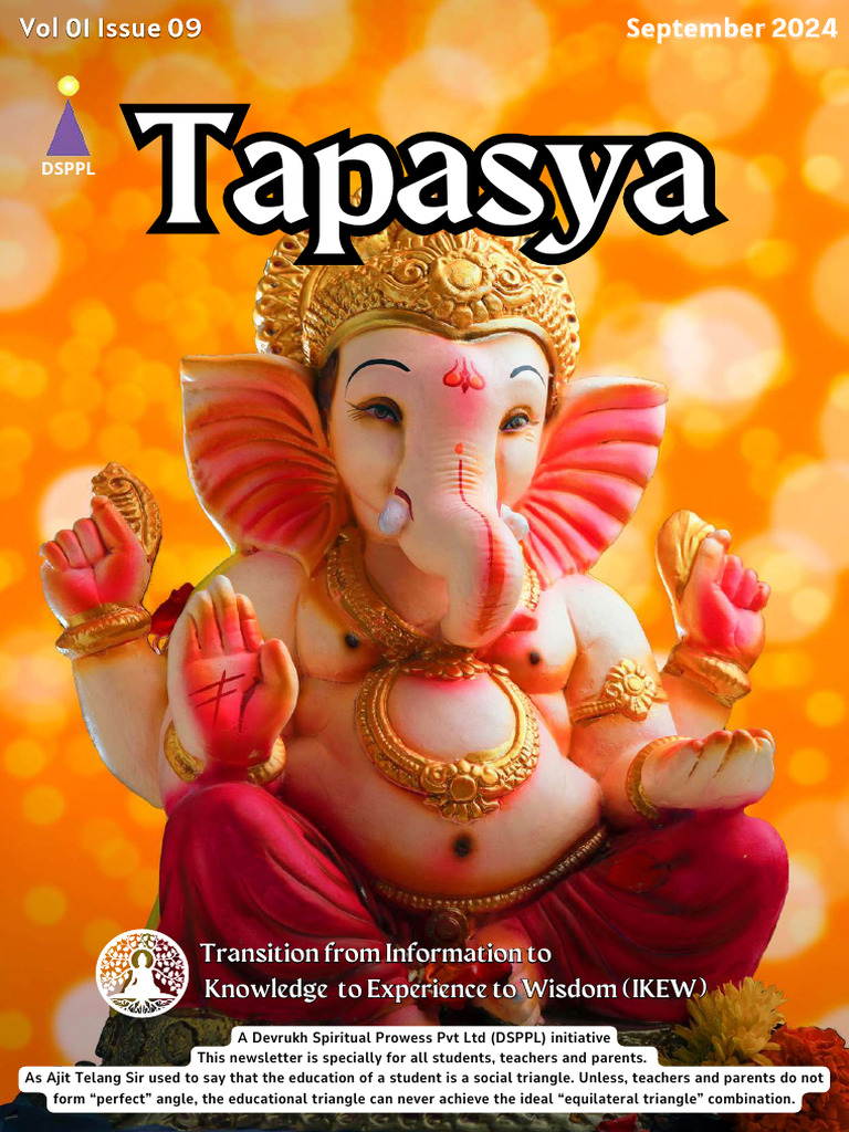 Tapasya - September 2024 | PDF