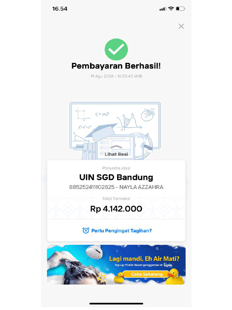 Pembayaran UKT | PDF