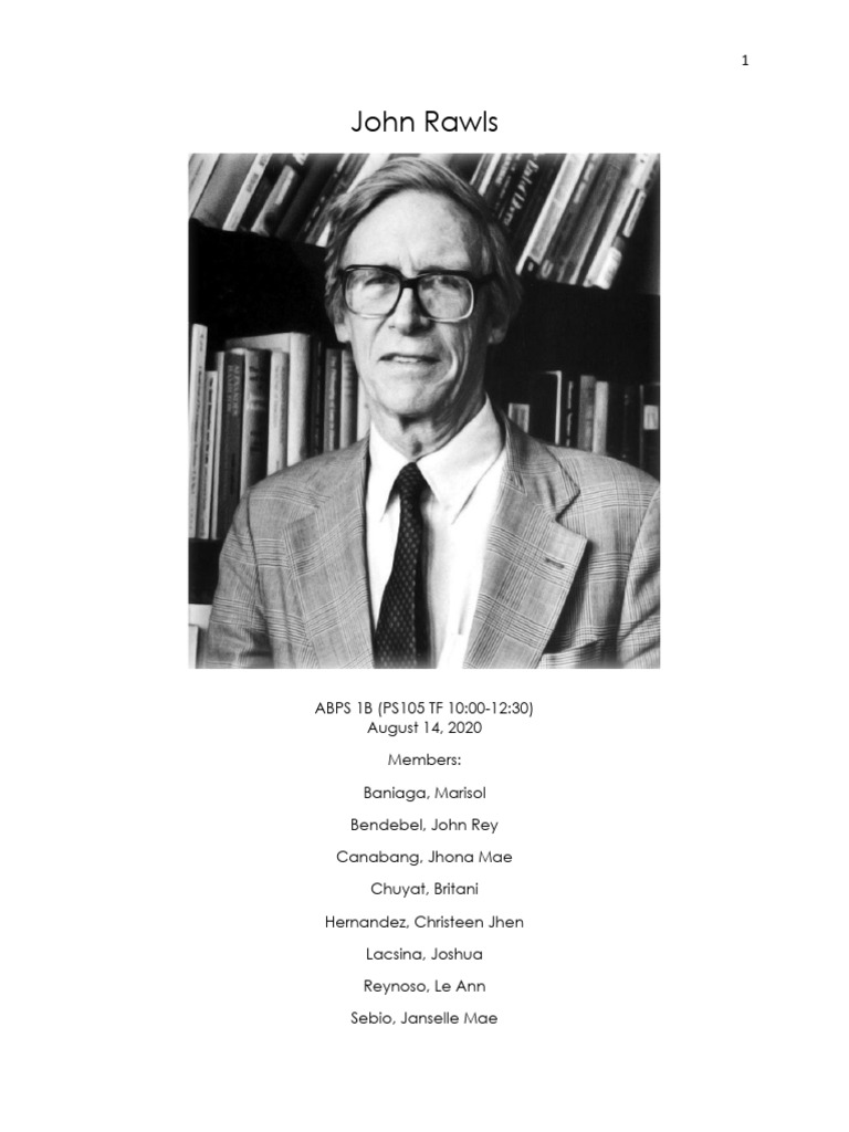 John Rawls | PDF