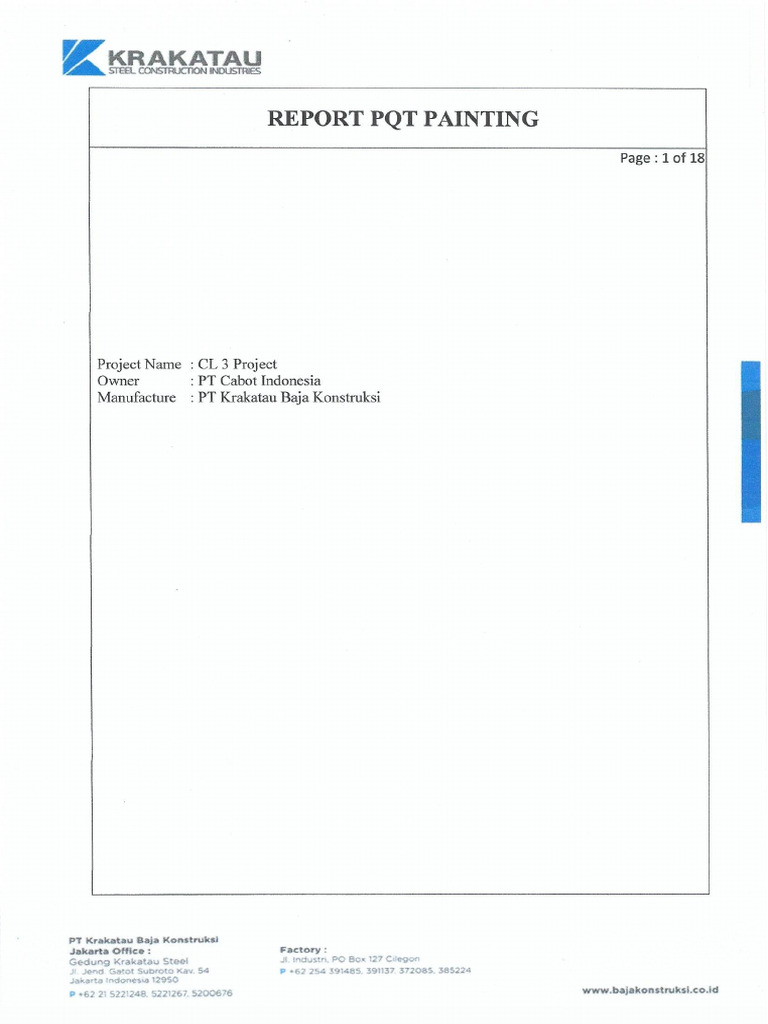 Report PQT Painting | PDF