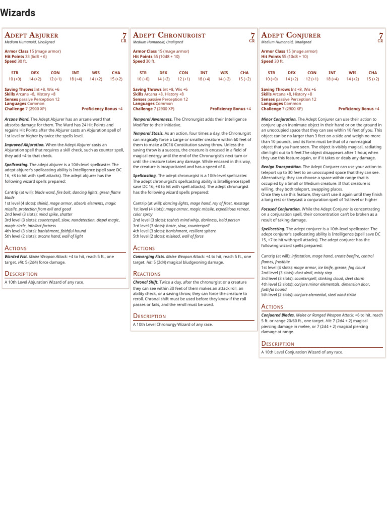 CritterDB Wizard | PDF