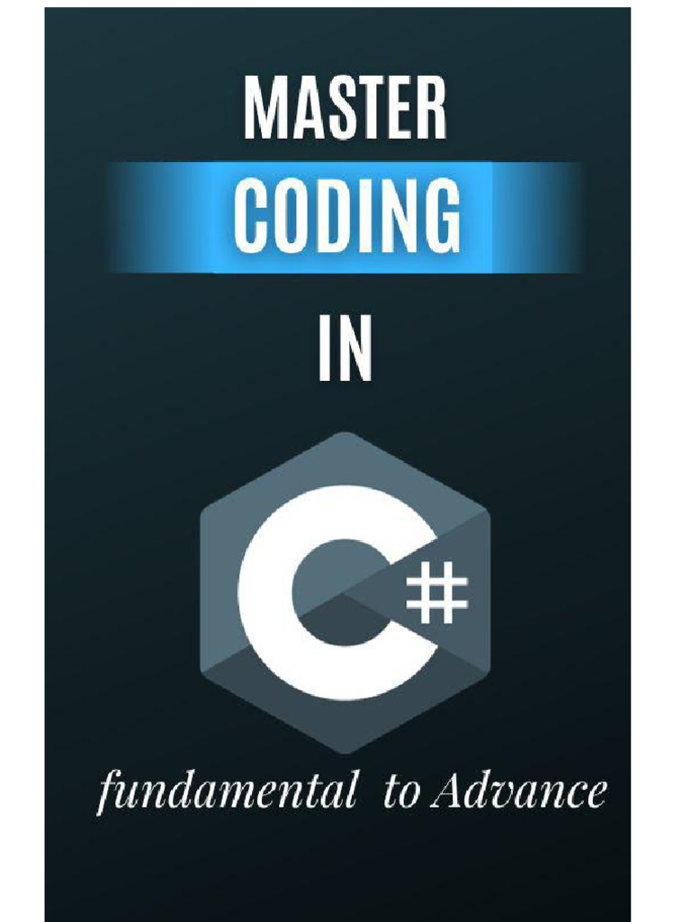 3.master Coding in C# (The C# Programming) | PDF