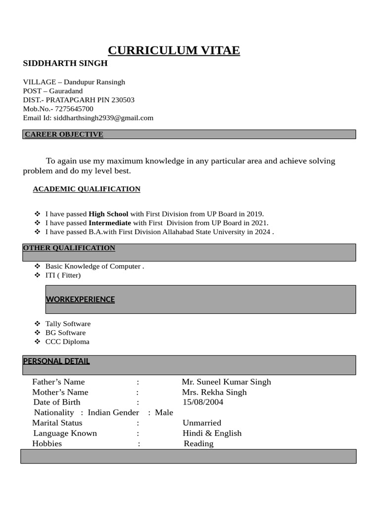 Siddharth Singhhhh | PDF