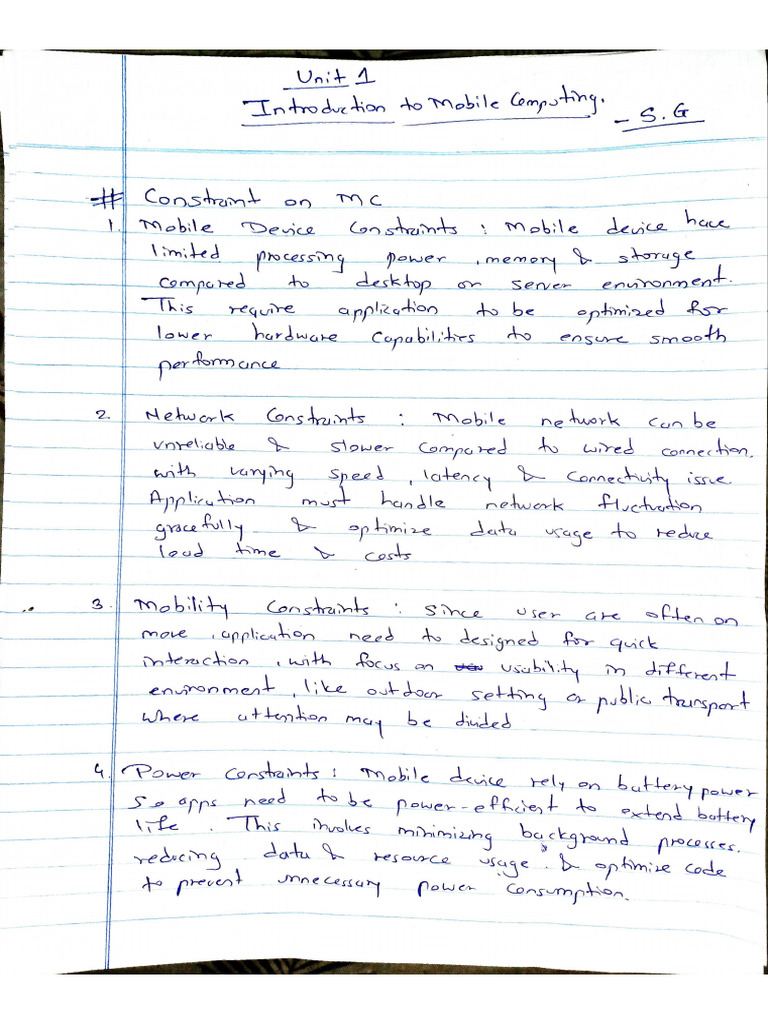 Unit1 MC by S.G. | PDF