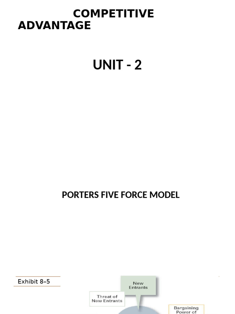Unit 2 STM 1 | PDF | Competitive Advantage | Strategic Management