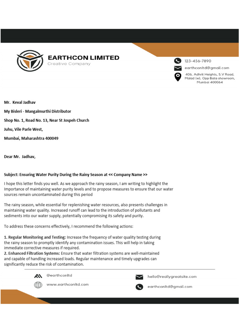 Company Letterhead 2 | PDF