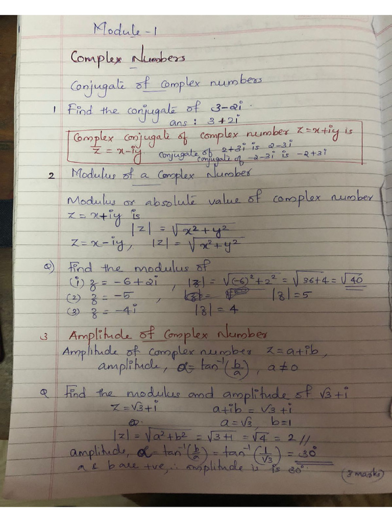 Engg Maths Module 1 | PDF
