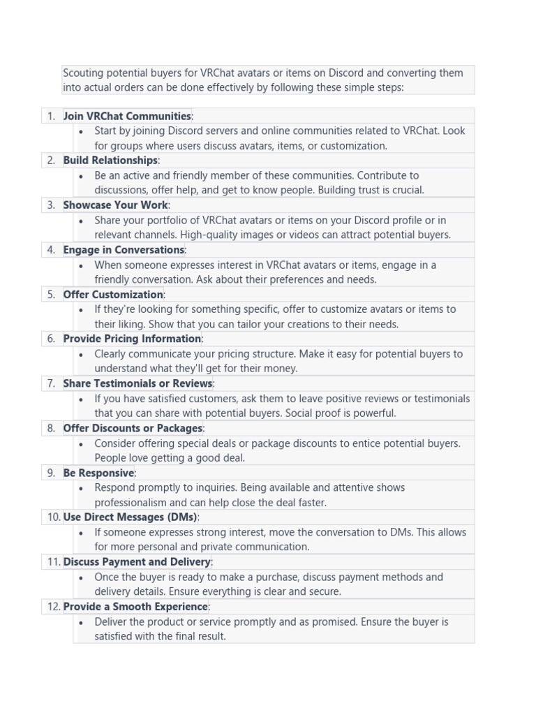 Everything On Vrchat Scouting-1 | PDF | Social Media | Career & Growth