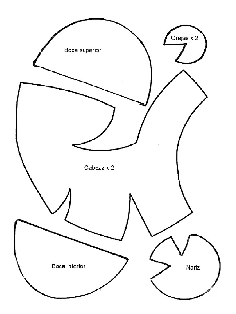 molde de titere | PDF