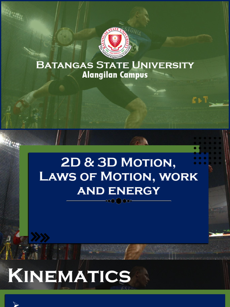 Motions Laws of Motion Work Energy Energy Conservation-1 | PDF