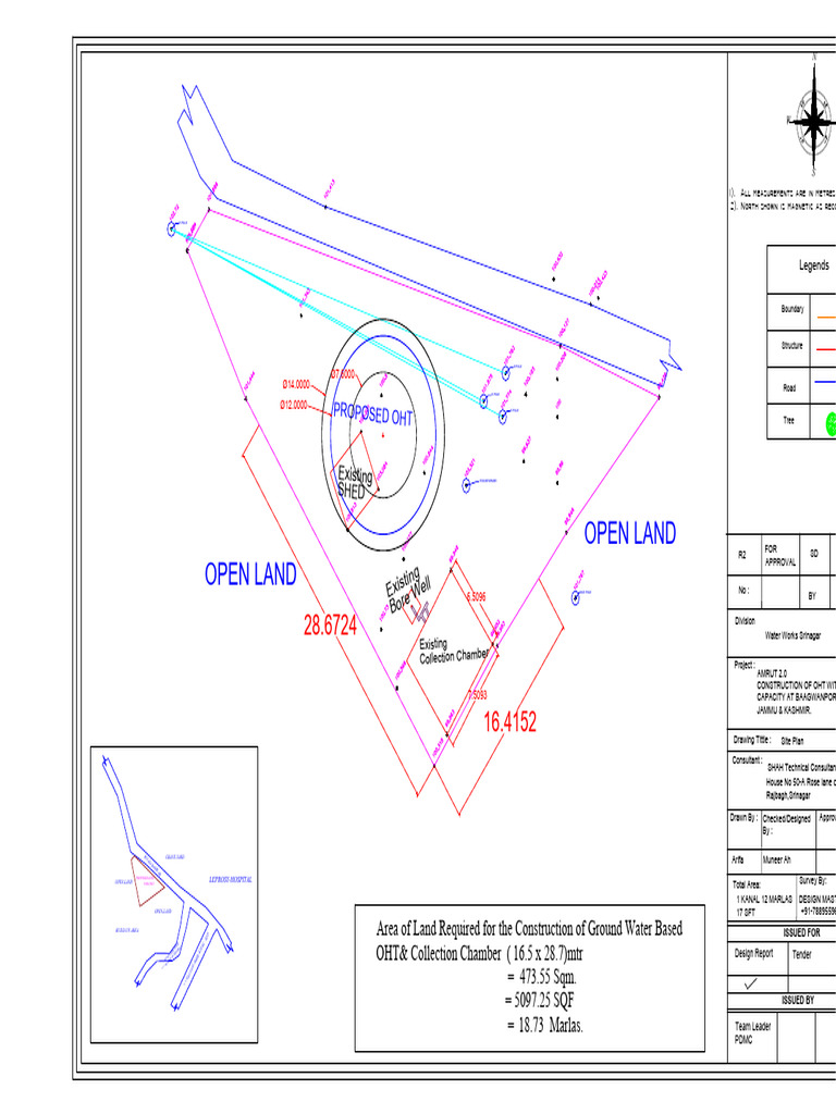 OHT Bagwanpora Drawings | PDF
