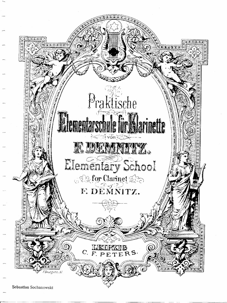 F. Demnitz - Szkoła Na Klarnet | PDF