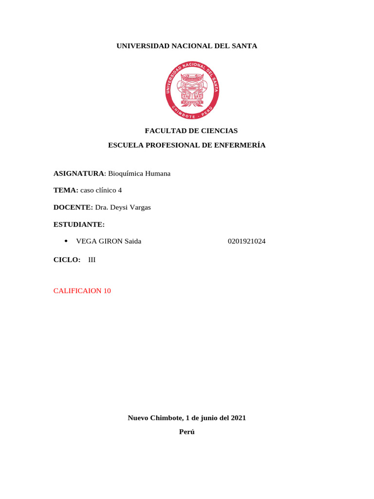 caso clínico 4 VEGA GIRON | PDF