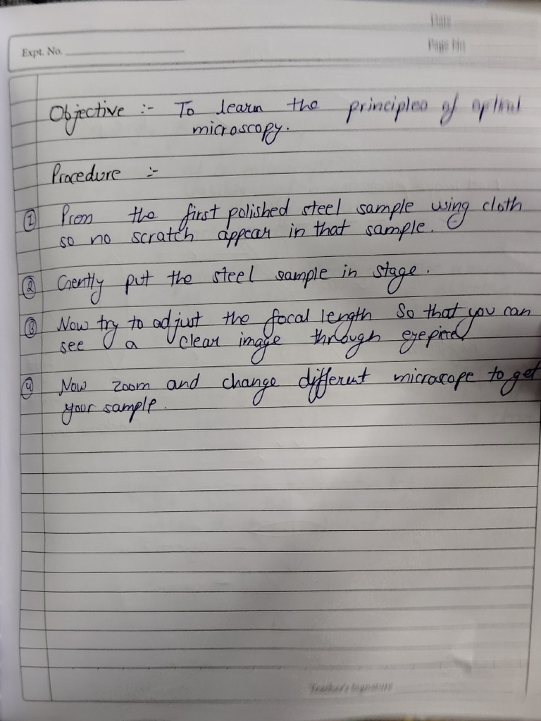 Optical Micros | PDF