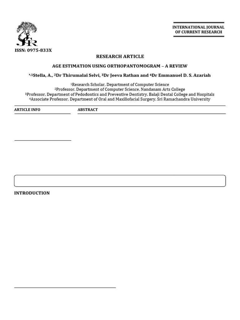 Research Article Research Article Research Article: Article Info ...
