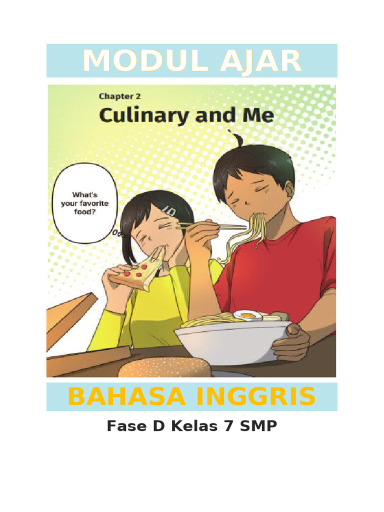 MA Chapter 2 Culinary and Me | PDF