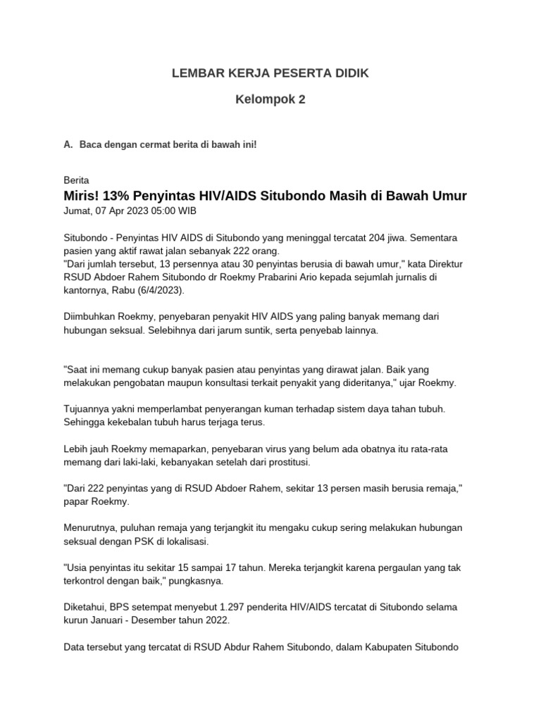 1.3 B LKPD Kel 2 | PDF