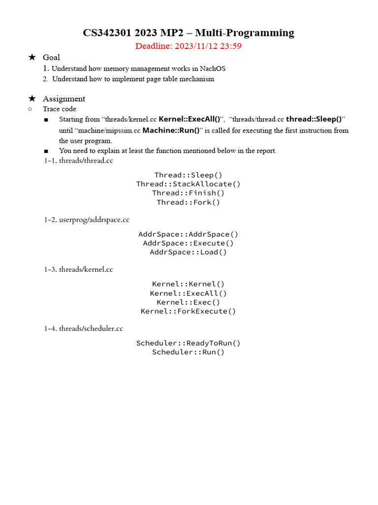 2023 MP2 Spec v2 | PDF