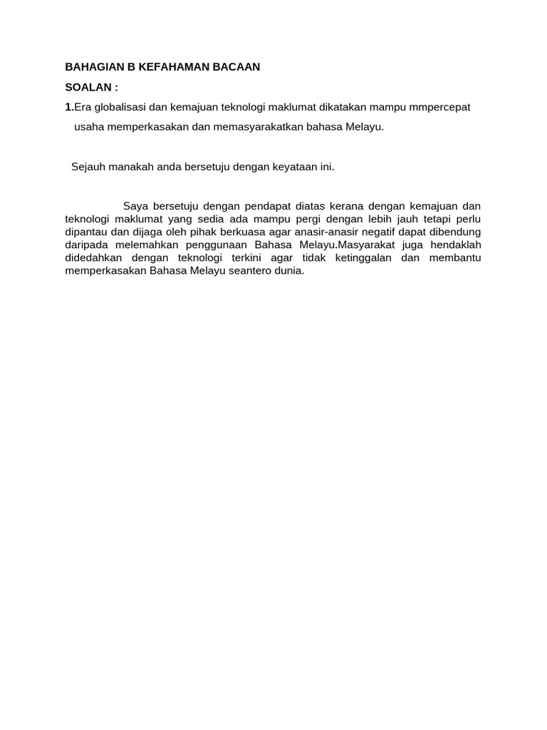 Jul401 (Bahagian B) | PDF