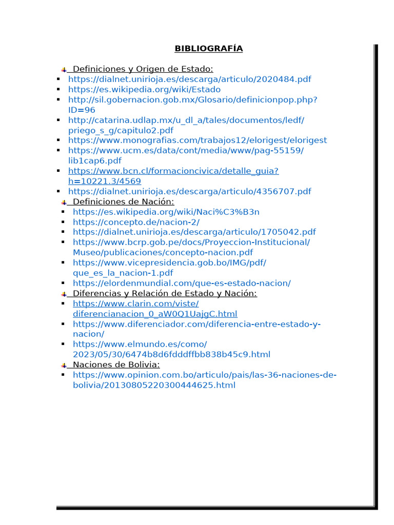 BIBLIOGRAFÍA | PDF