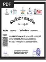 Caste Declaration Format | PDF