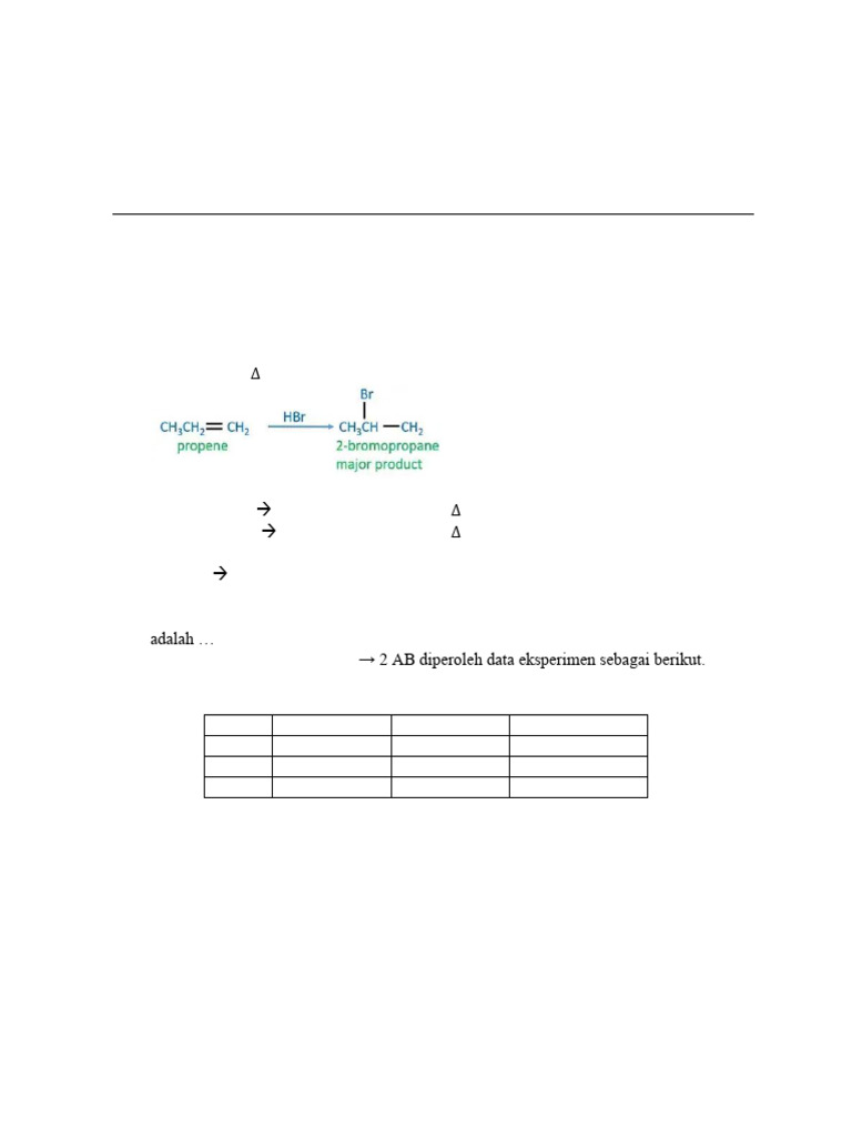 Soal Ulangan Harian Bab 3 Dan 4 Xi Ipa 3 Paket 1 | PDF