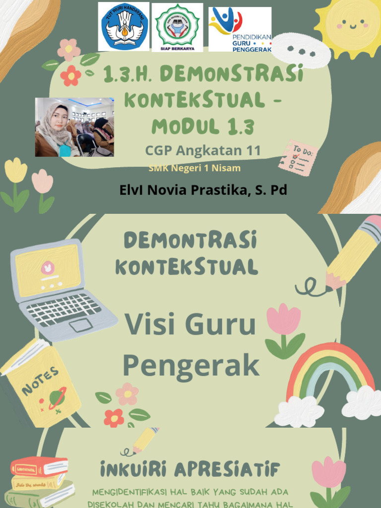 1.3.h. Demonstrasi Kontekstual - Modul 1.3 | PDF