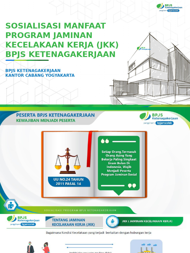 Manfaat Alur JKK Perusahaan | PDF