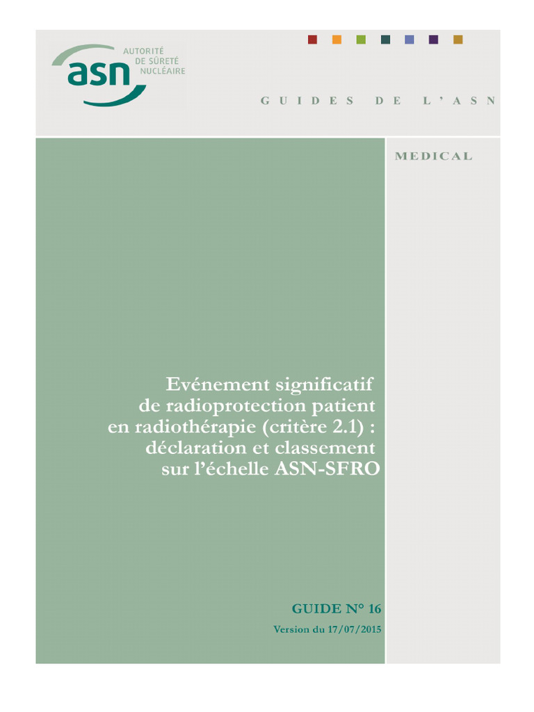 Guide-Asn16 ESR Radiotherapie-Vjuillet2015 | PDF